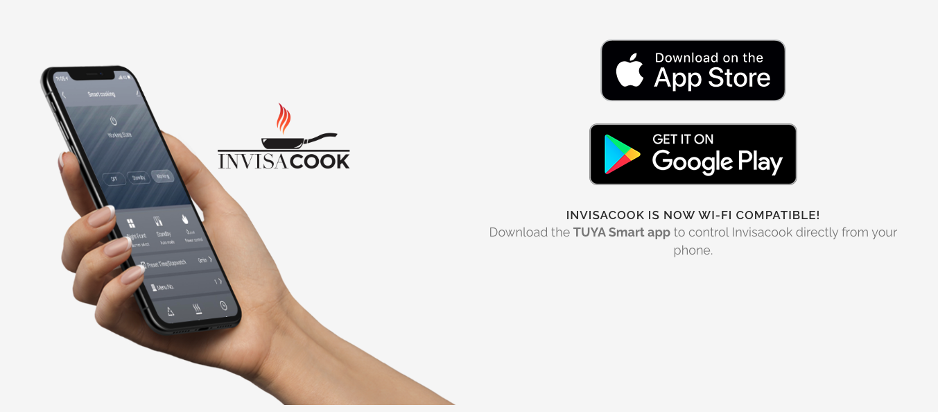 Purchase Now - Invisacook Three Burner Unit - Porcetalia